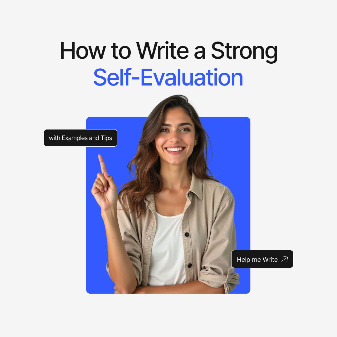 How to Write a Strong Self-Evaluation, with Examples and Tips