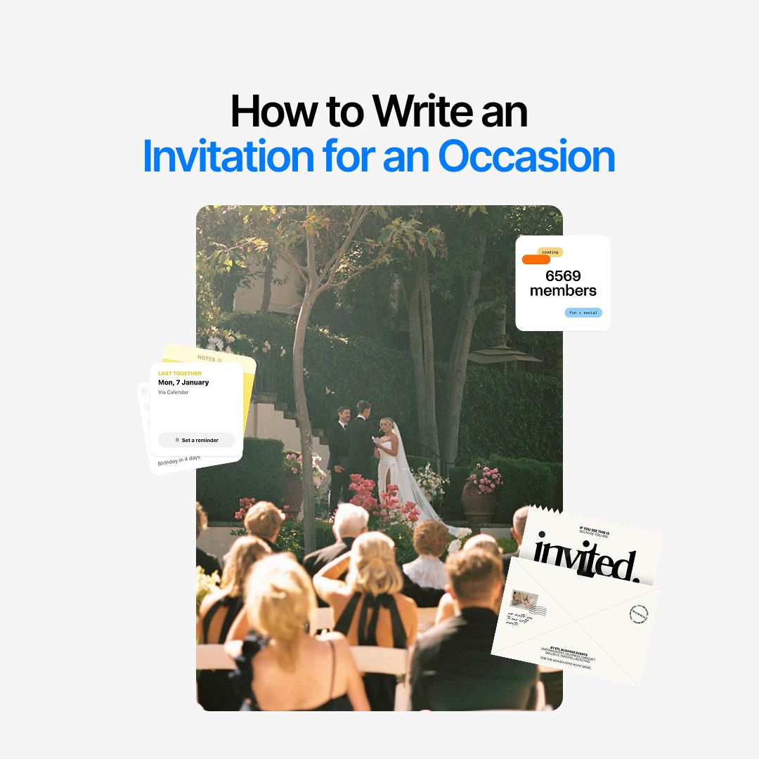 How to Write an Invitation for an Occasion in 6 Simple Steps